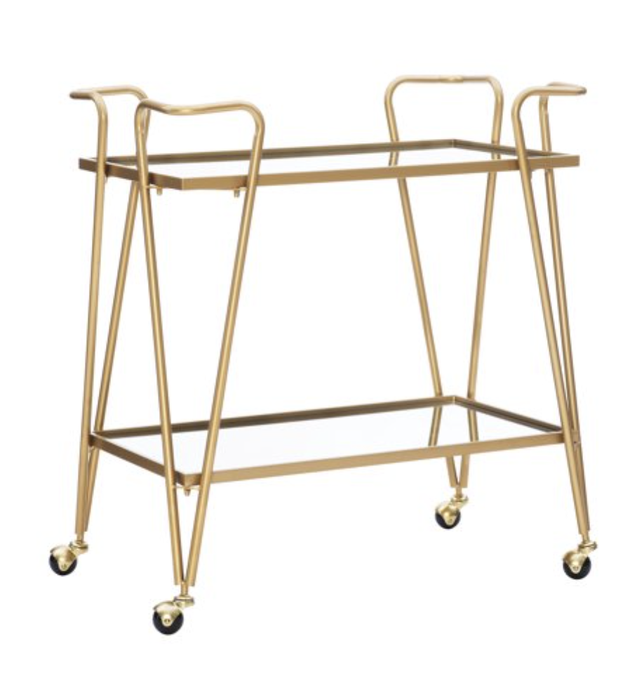 HOW TO STYLE A BAR CART FOR SPRING: BAR CART INSPIRATIONS