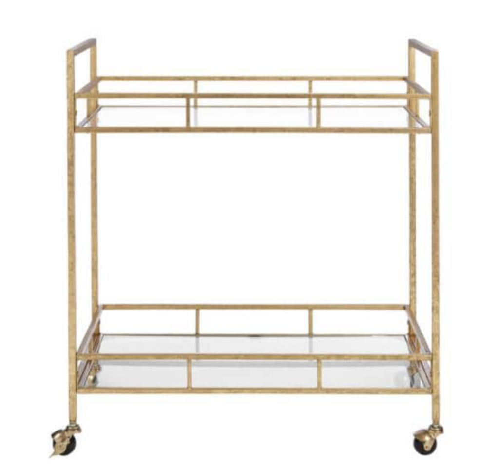HOW TO STYLE A BAR CART FOR SPRING: BAR CART INSPIRATIONS