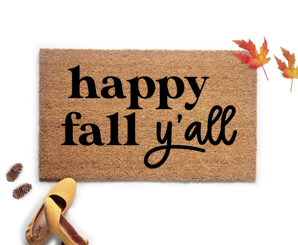 9+ INSANELY CUTE FALL DOORMATS THAT YOU WILL LOVE - By Annabelle Rose