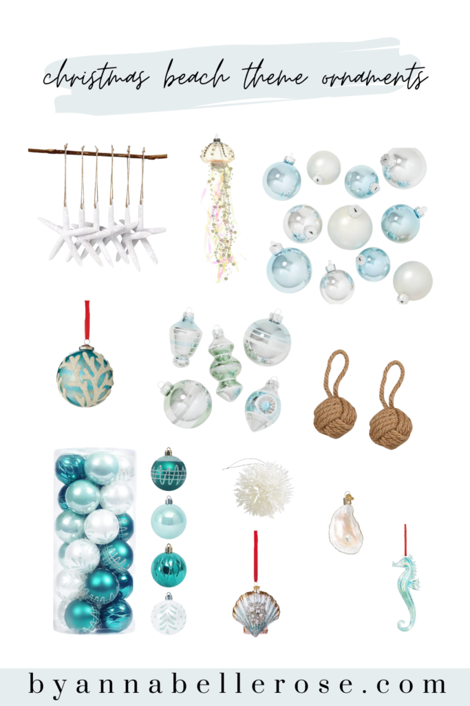 10+ BEACH THEME CHRISTMAS TREE: THE BEST BEACH THEME ORNAMENTS
