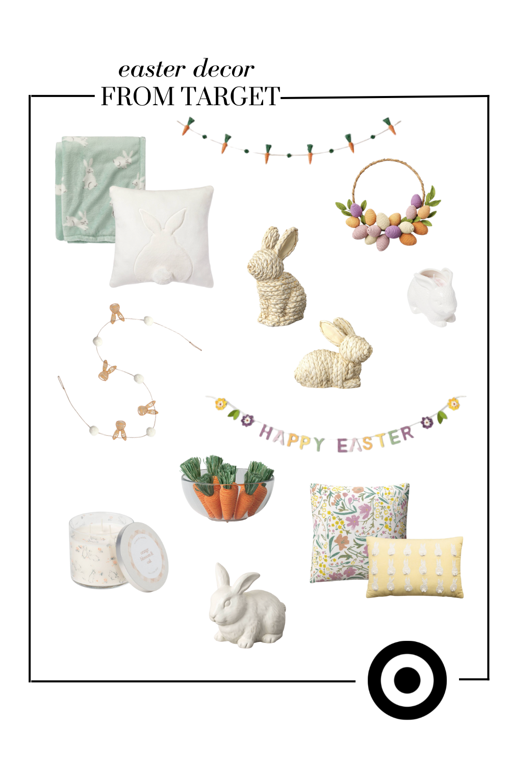 THE VERY BEST EASTER DECOR AT TARGET - By Annabelle Rose