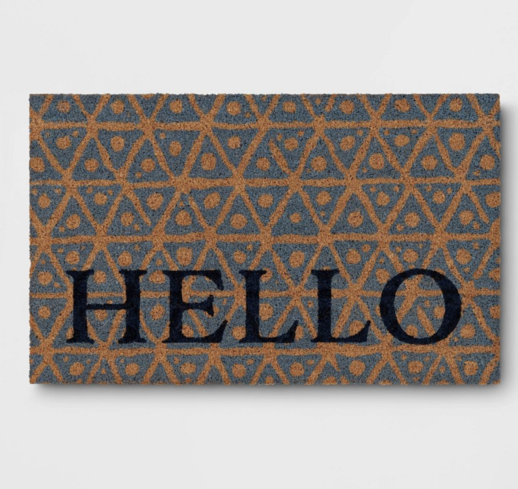 FRONT DOOR DECOR IDEAS FOR SUMMER: DOORMATS FROM TARGET YOU’LL LOVE