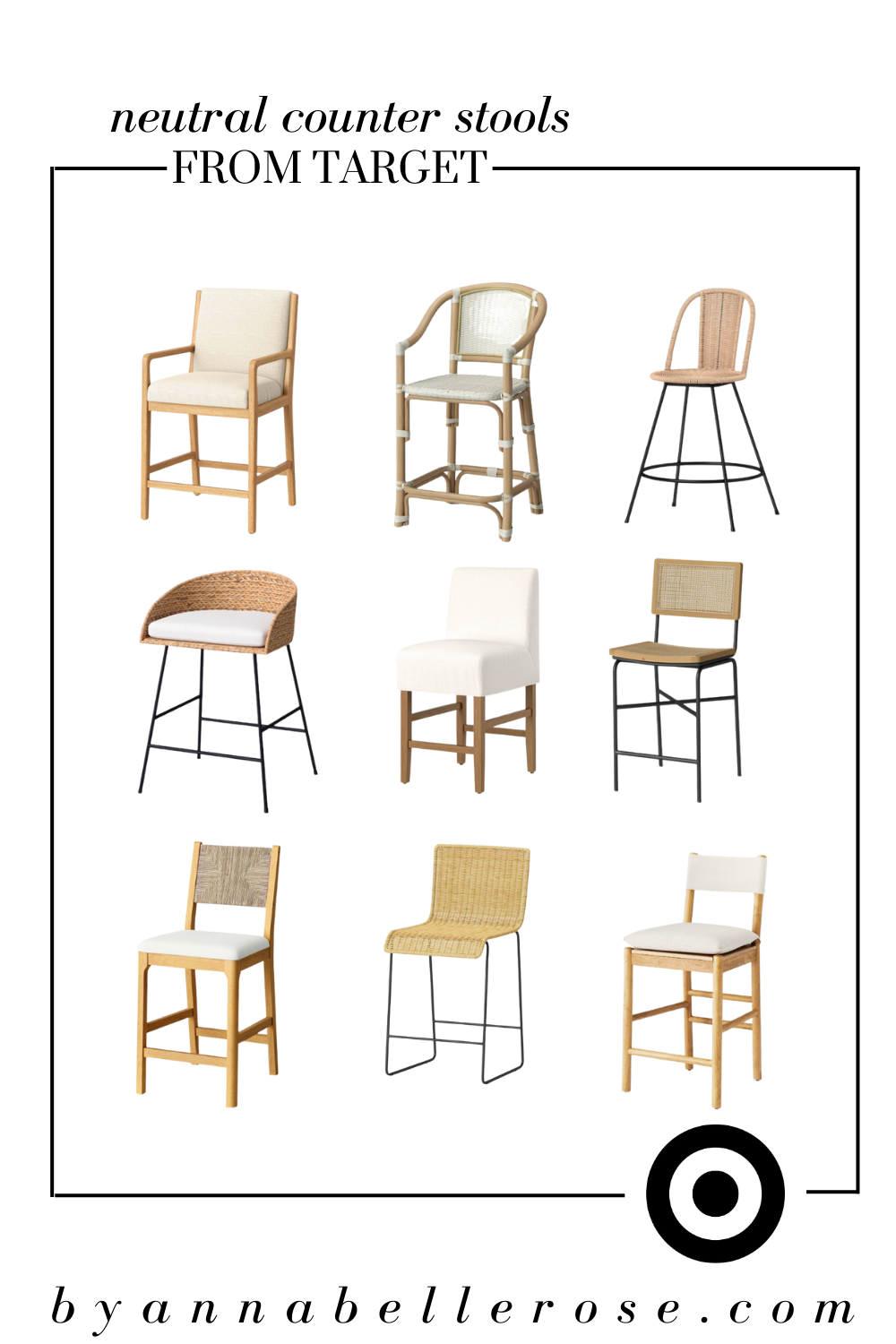 THE BEST NEUTRAL COUNTER STOOLS FROM TARGET THAT YOU’LL LOVE - By ...
