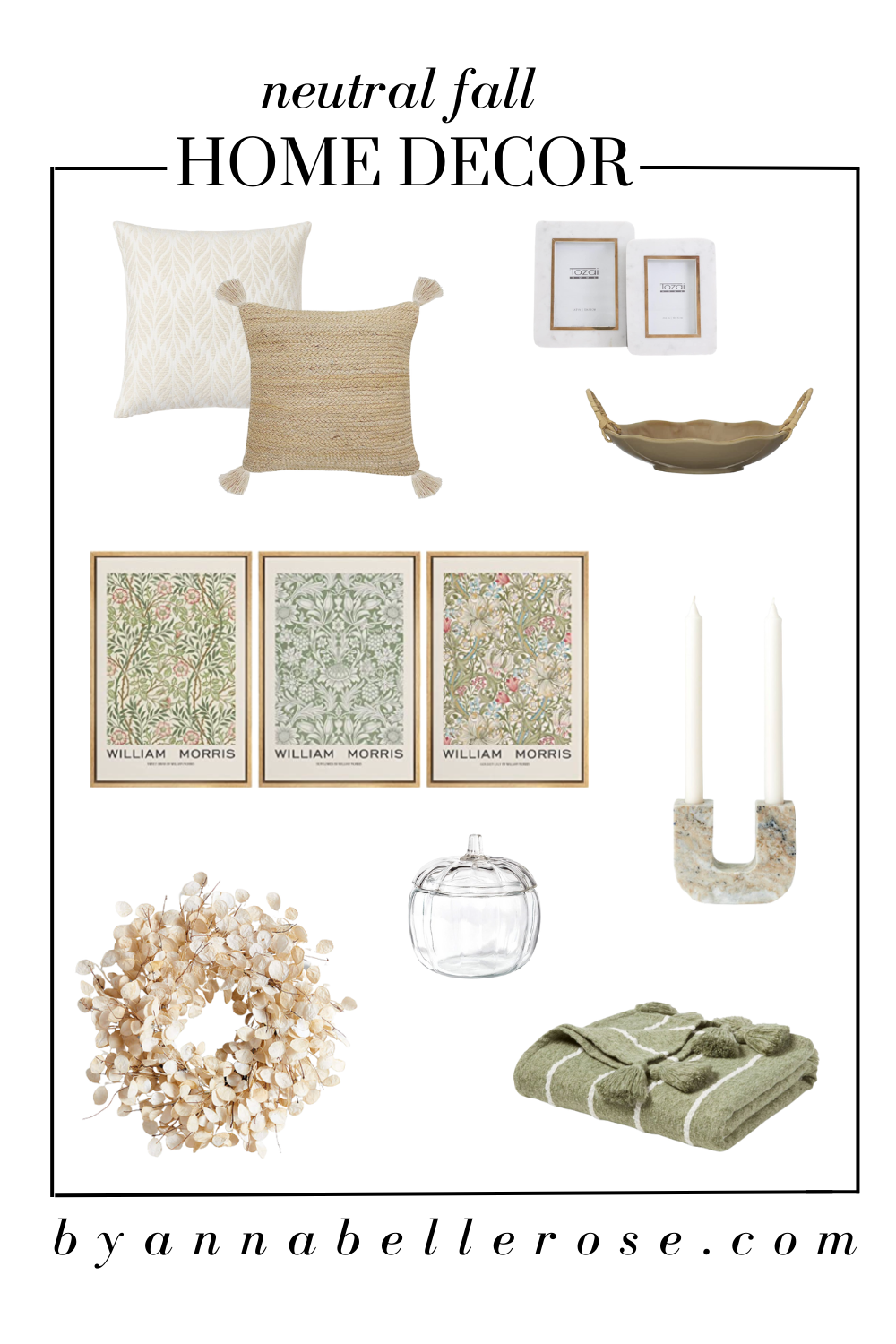 MY FAVORITE NEUTRAL FALL DECOR PIECES YOU’RE GOING TO LOVE