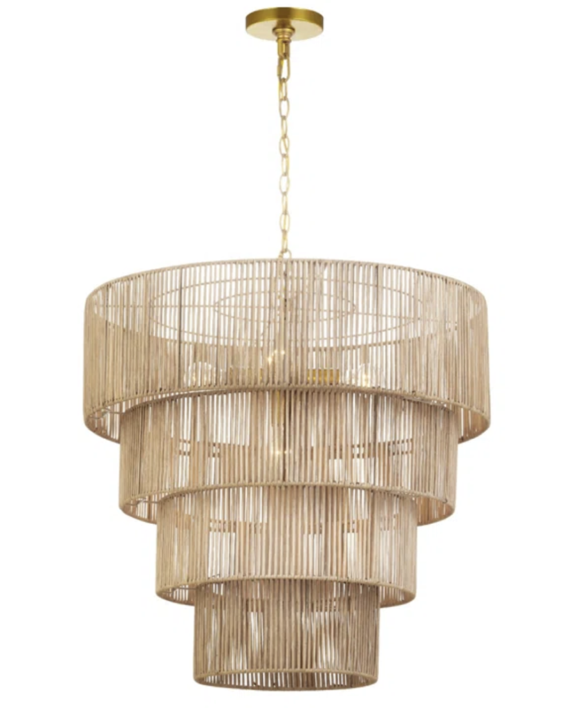 THE MOST STUNNING WOVEN CHANDELIER OPTIONS TO MAKE A STATEMENT