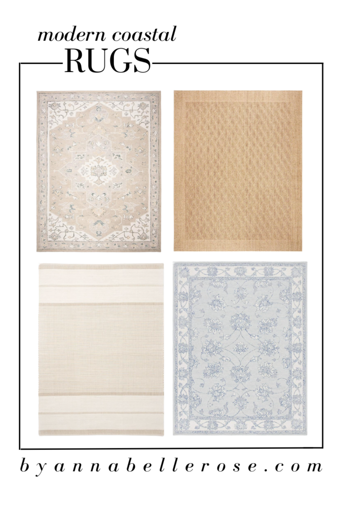 BEAUTIFUL MODERN COASTAL RUGS TO ENHANCE YOUR LIVING SPACE