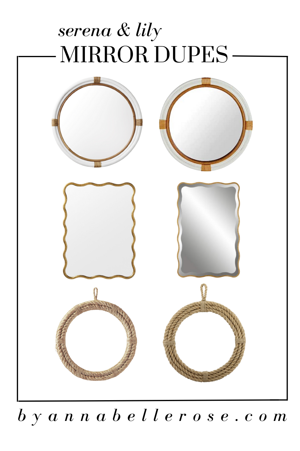 THE ABSOLUTE BEST SERENA AND LILY MIRROR DUPE YOU MUST SEE