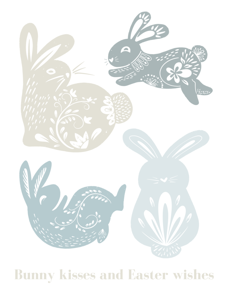 8 Free Easter Decorations to Print | Easter Decor Free Printables - By ...