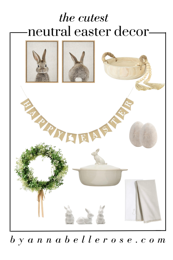 The Cutest Neutral Easter Decor that You Don’t Want to Miss - By ...
