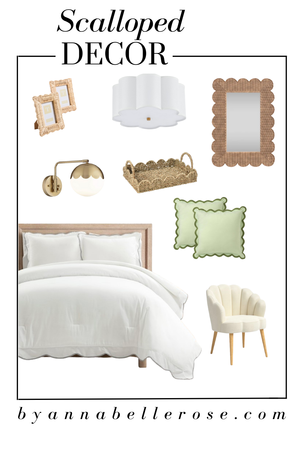 15 of the Prettiest Scalloped Decor Finds that You Will Love - By ...