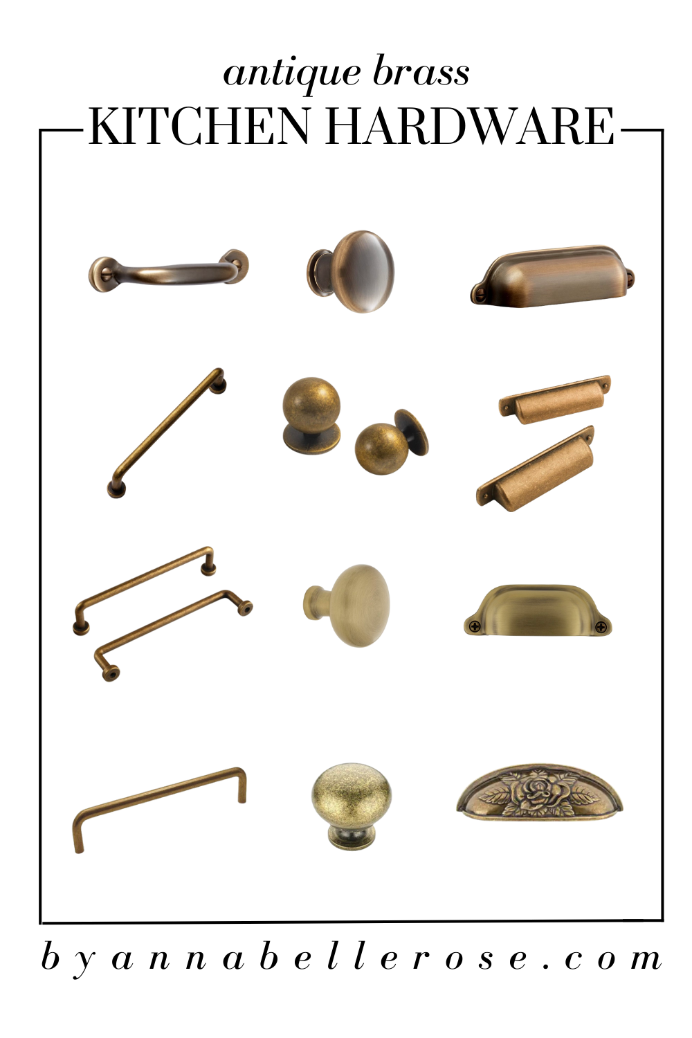 Stunning Antique Brass Kitchen Hardware Ideas To Elevate Your Kitchen ...