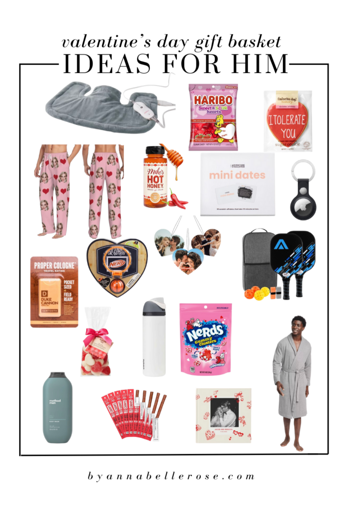 The Best Gift Baskets for Valentine’s Day for Him - By Annabelle Rose